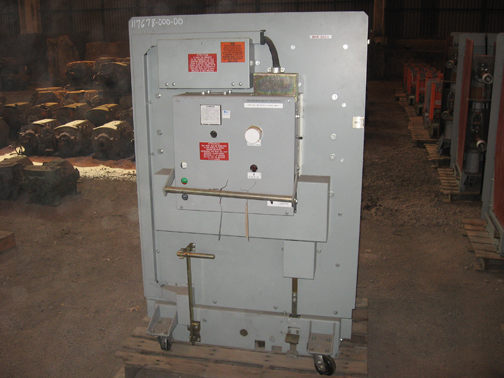 1200 AMP, 34,500 VOLT, SIEMENS, V38-3AFS-1500-120V-56, VACUUM CIRCUIT ...