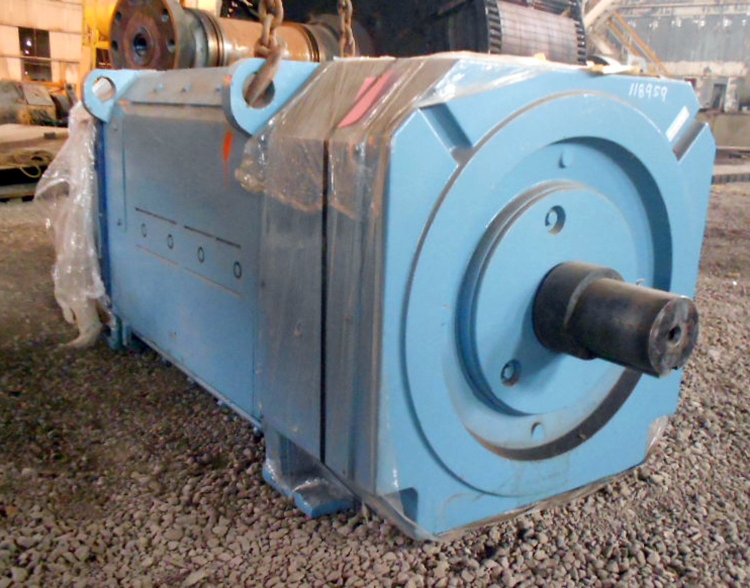 770/495 HP, 530/1600 RPM, 613/640 VOLT, ABB, DMA450XS5V, SHUNT, USED DC ...