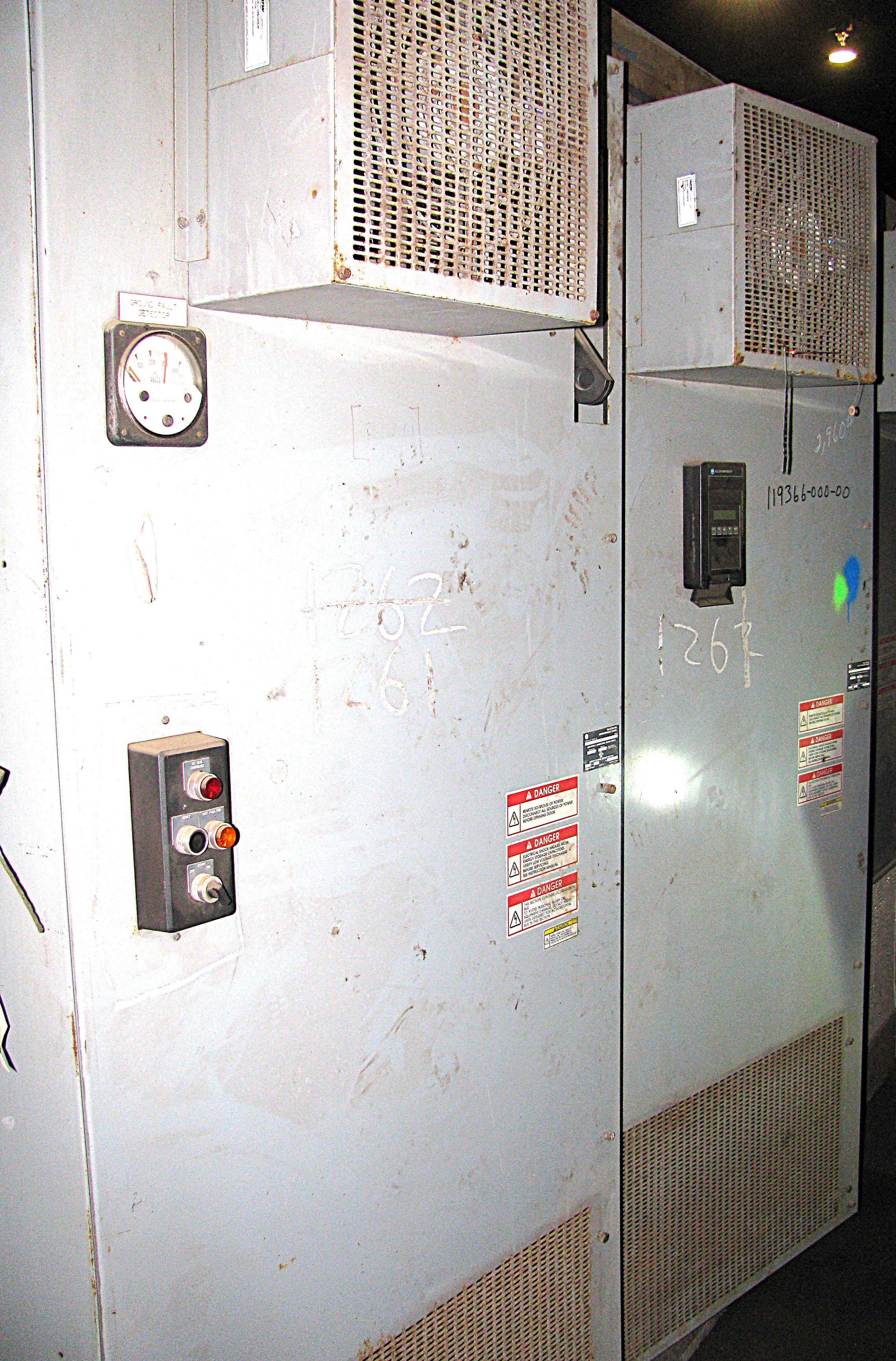 524 KW 700 HP ALLEN BRADLEY 2364FA REGENERATIVE DC BUS SUPPLY UNIT ...