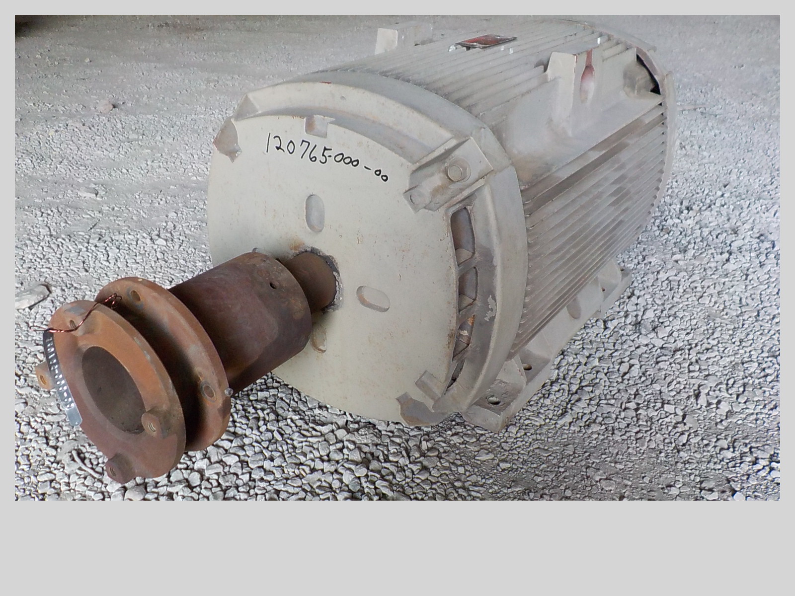 200 HP, 1785 RPM, 460 VOLT, GENERAL ELECTRIC, 449TZ, INDUCTION AC MOTOR ...