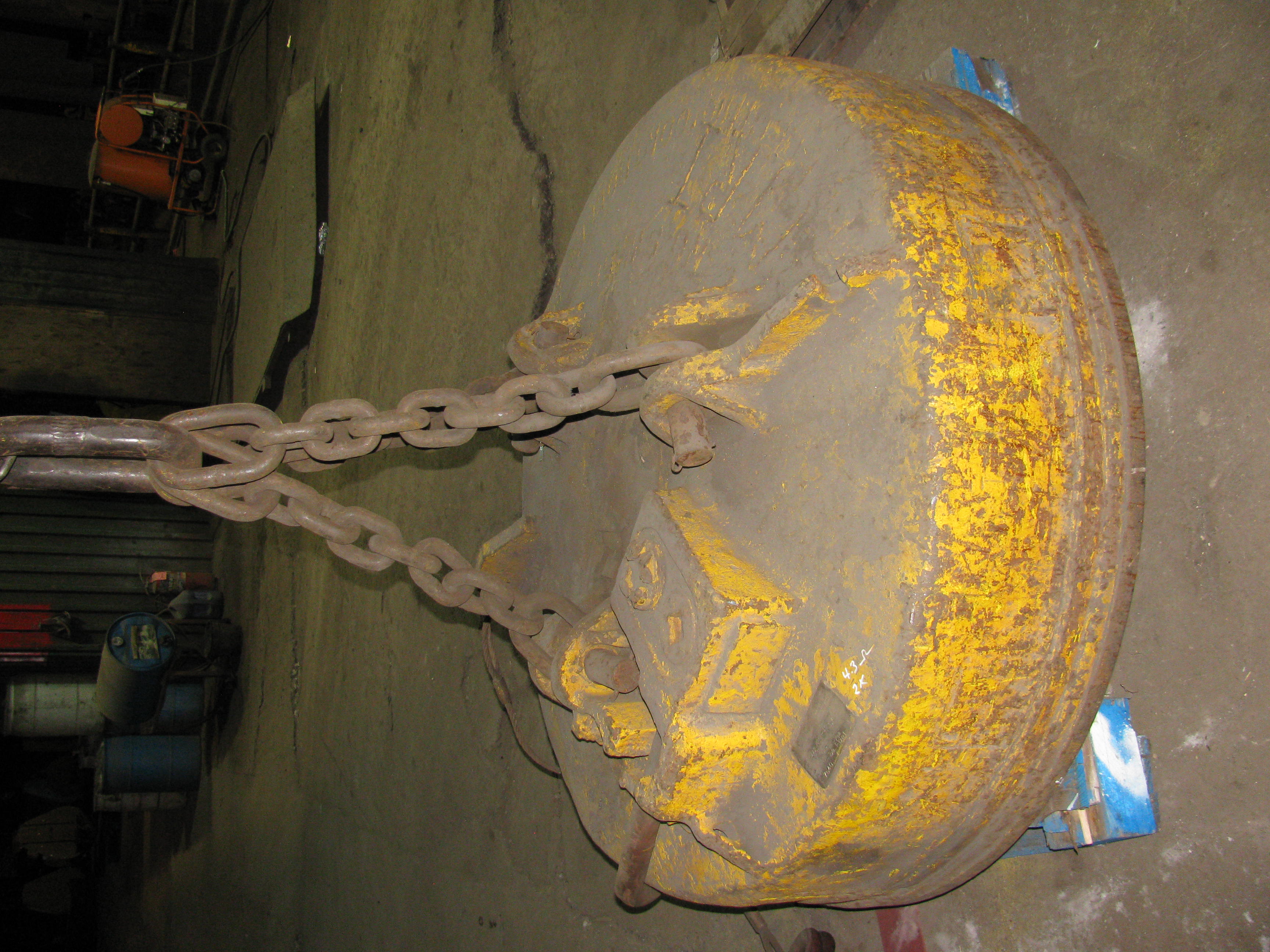 55" MAGNETECH ROUND SCRAP MAGNET