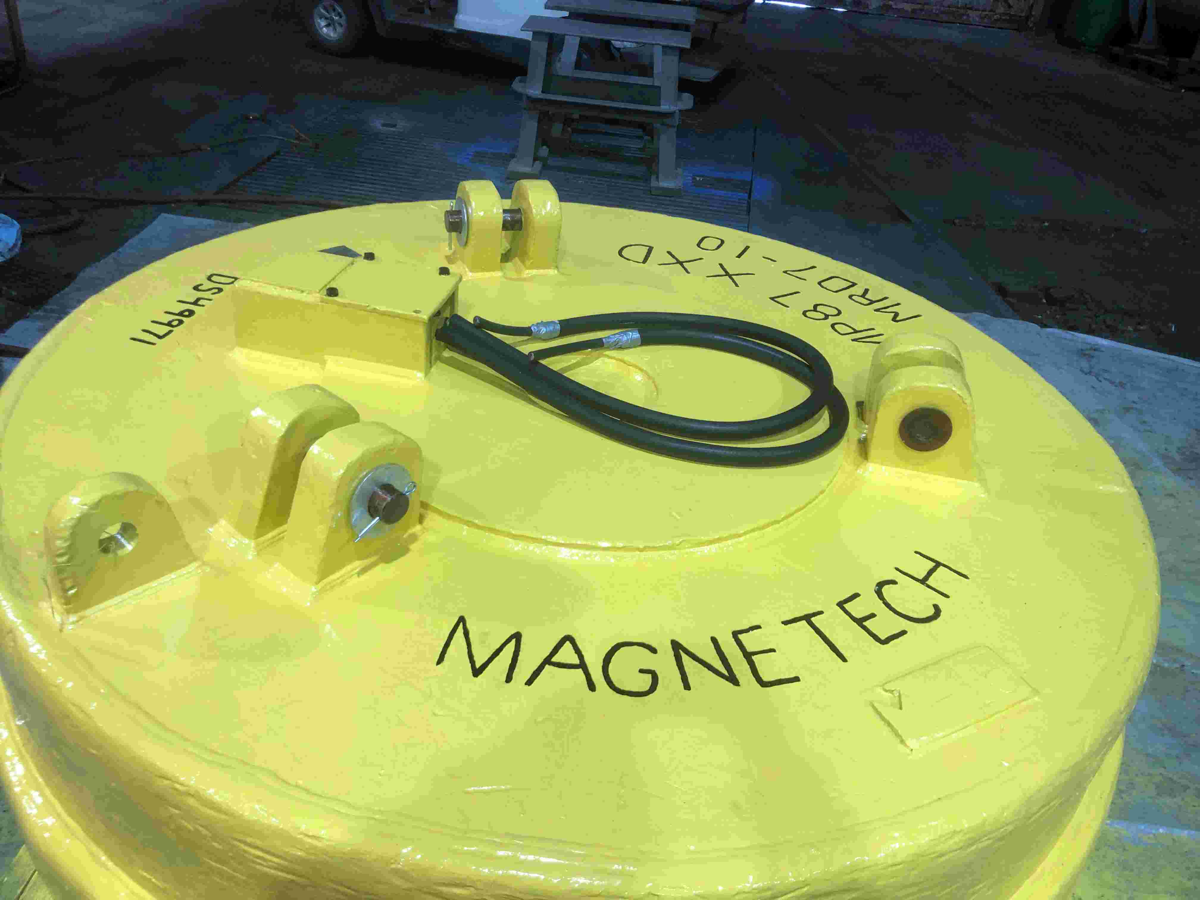 87" MAGNETECH ROUND SCRAP MAGNET (R) $79,750