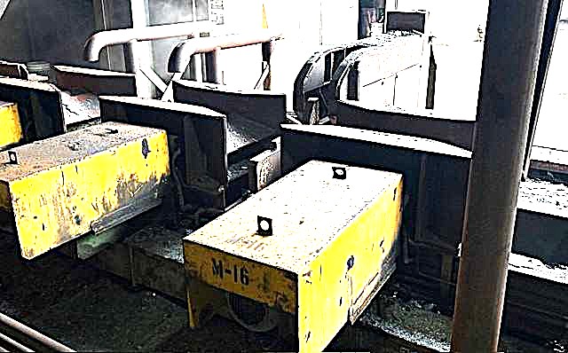31.5 FT INDIVIDUALLY DRIVEN TABLE ROLLS